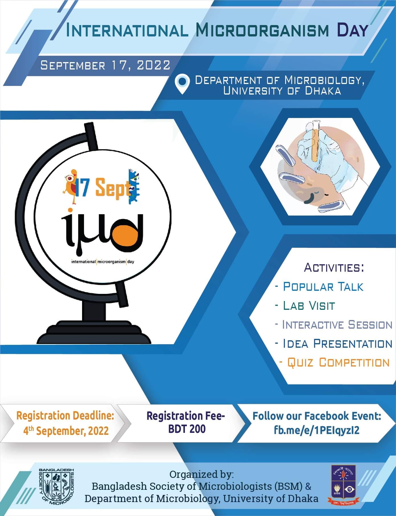 Bangladesh Society of Microbiologists – Department of Microbiology ...